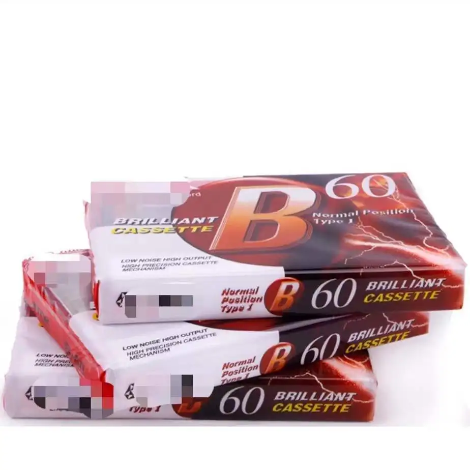 Cassette Vierge Audio Kasette Fita Cassete 60 Minutes Type 1 Kasette ...