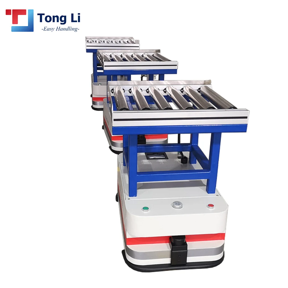 Warehouse Transfer Trolley Automated Guided Vehicles Agv Transport ...