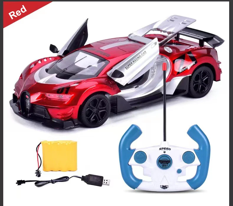 New 5-channel Door-opening Remote Control Rc Car For Child High-speed ...