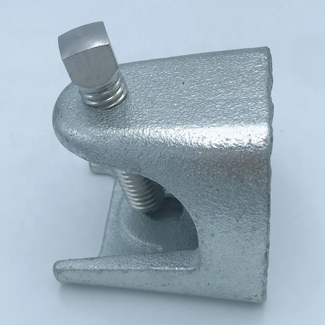 Customized Steel Galvanized Beam Clamp Cast Iron Pipe Clamp Hot-dip ...