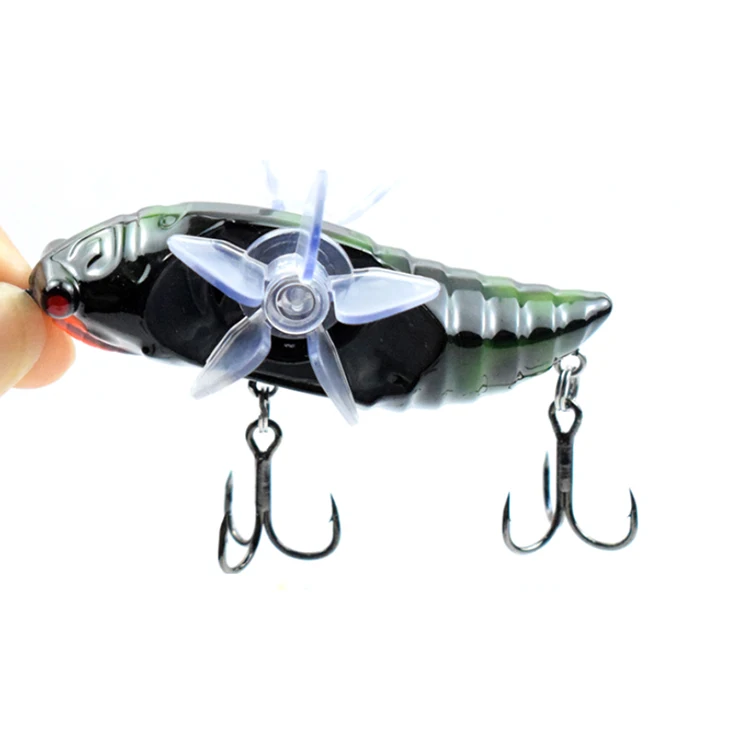 New Whopper Cicadas Popper 7.5cm/15g Topwater Fishing Lure Artificial ...