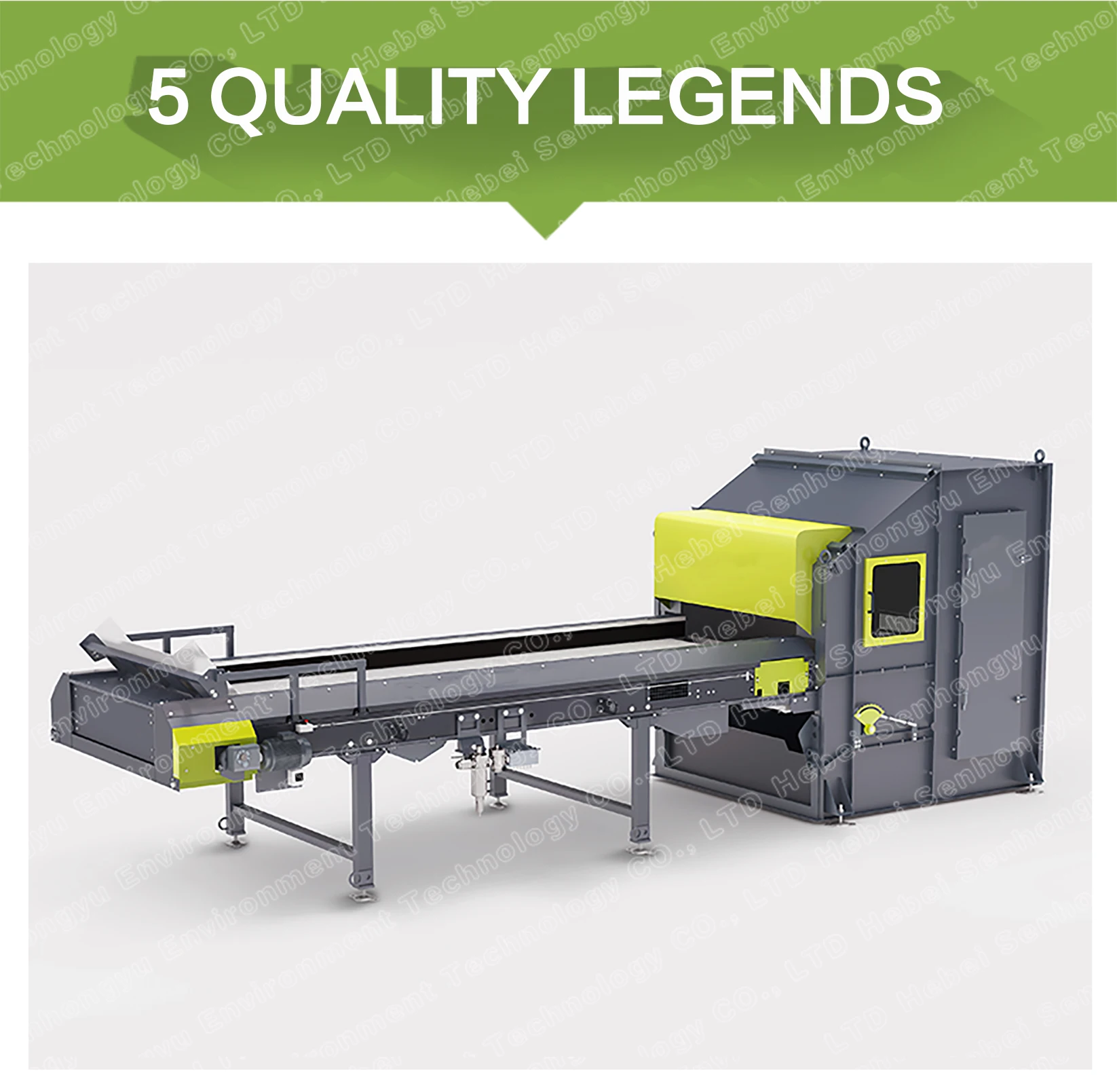 Waste Segregation Machine / Separation and Recovery of Metals From ...