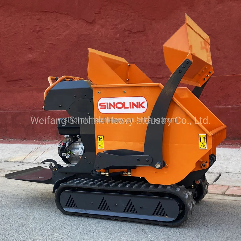 Tdh500l Dump Truck / Tracked Standing Hydraulic Dump Truck / Site ...