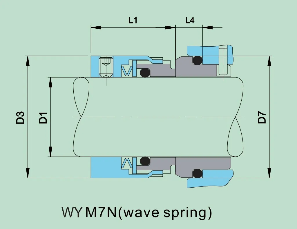 Sellos Mecnico M7N Wholesale Mechanical Seal Wave Spring M7N| Alibaba.com