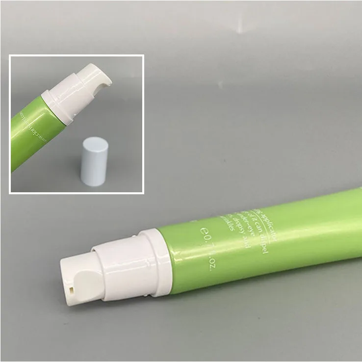 Plastic Soft Squeeze Tube Cosmetic Eye Cream Tube Bottle Sample Travel ...