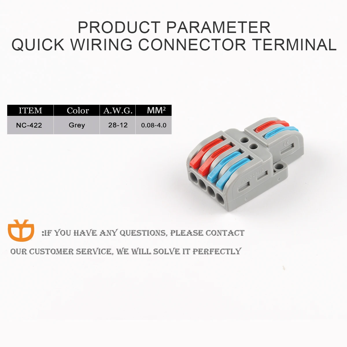 Spl Wire Connector Butt Splice Connectors, 32a, 400v, Oem | Wholesale
