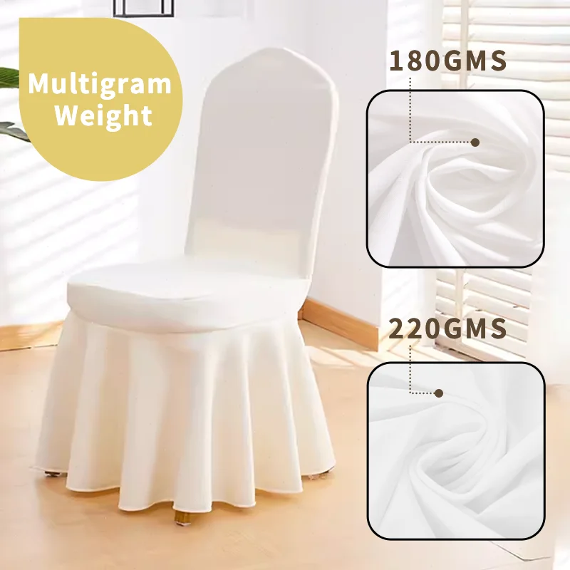 Custom Style Color Dining Banquet Party Wedding Spandex Chair Cover For ...