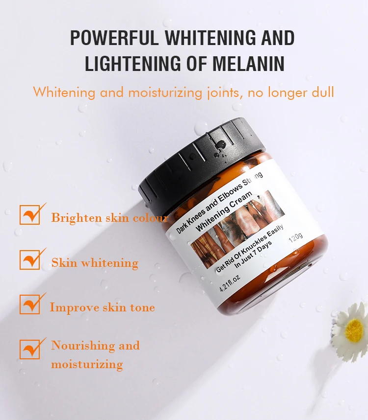 Private Label Dark Knees and Elbows Strong Whitening Cream
