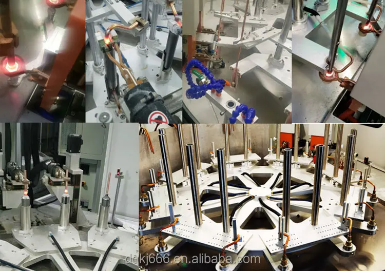 16 Station Rotary Induction Brazing Machine for Efficient Welding