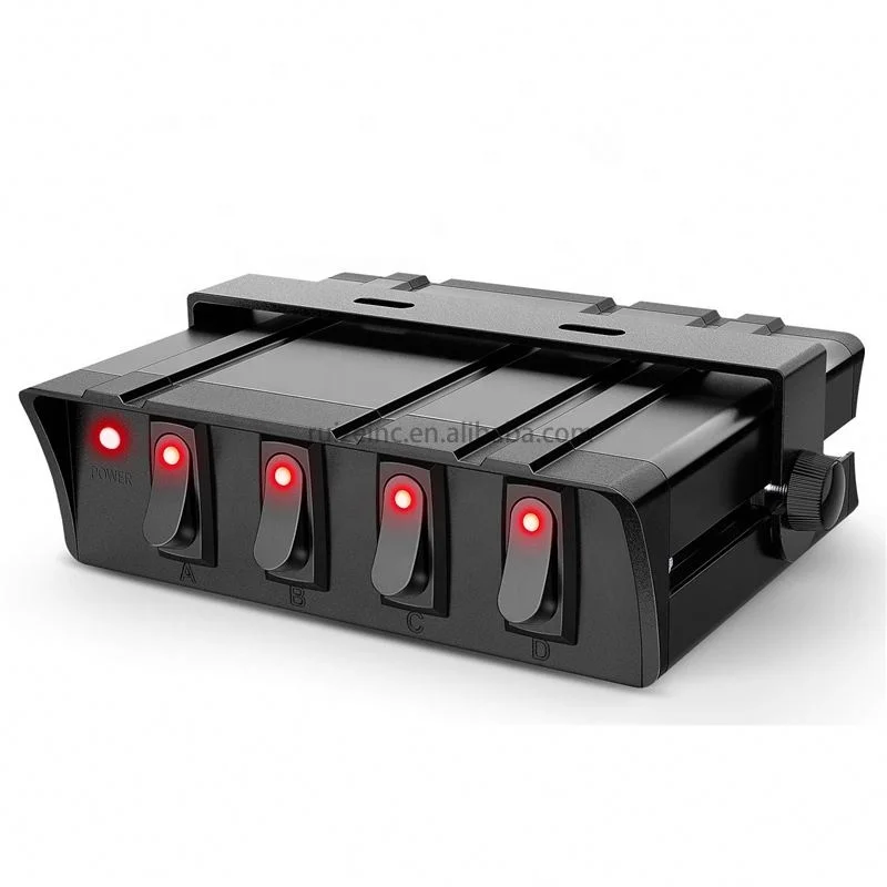 4-bit Combination Switch Multi-function Rocker With Double Usb Mobile ...