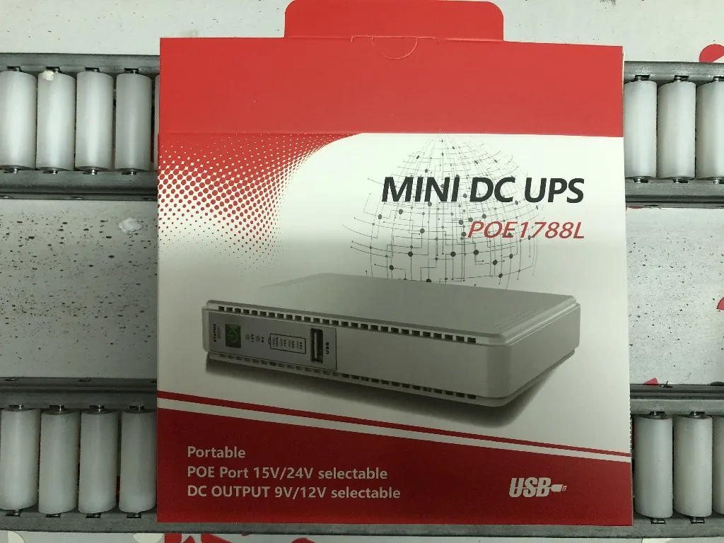 100-240vac Mini Dc Ups Poe Mini Ups 9v 12v 15v 24v For Wifi Router ...