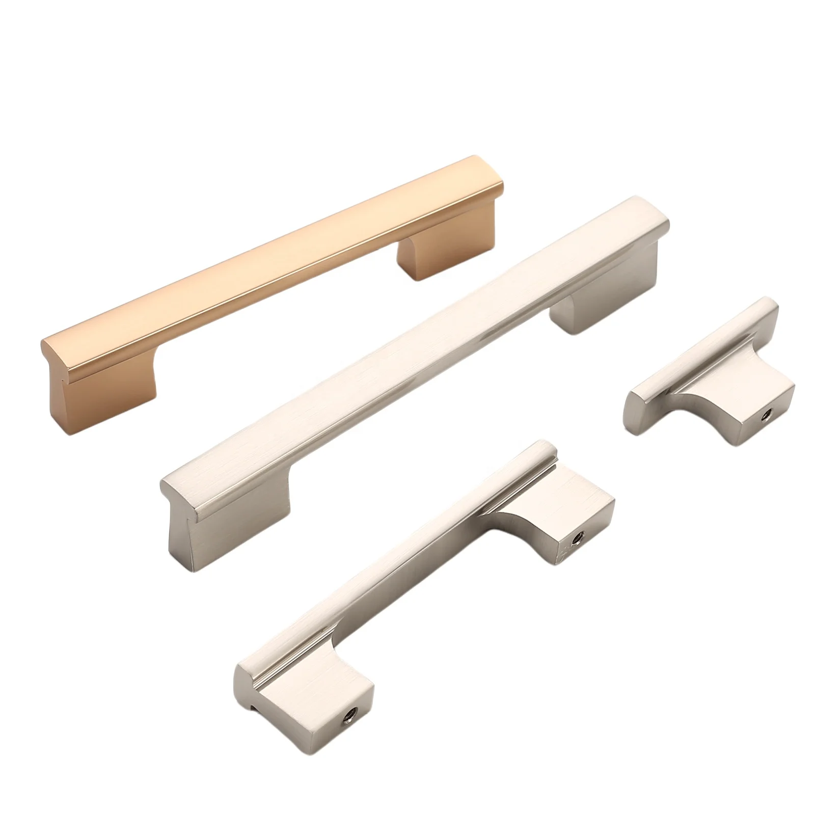 Aluminium Alloy Drawer Pulls Kitchen Handles Furniture Hardware Metal ...