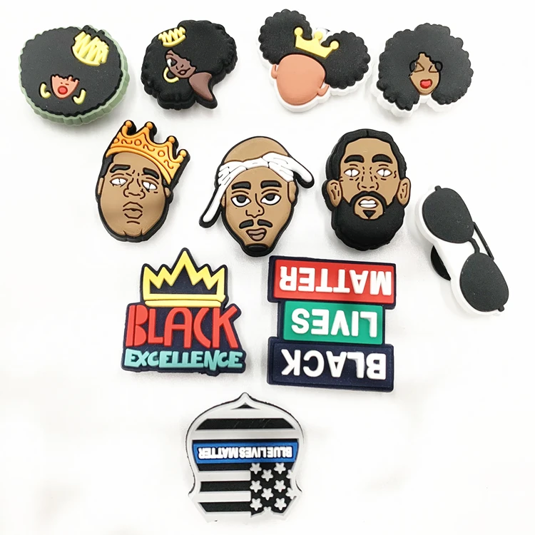 2021 New Arrival Kids Cartoon Lighting Up Croc Charms Led Shoe Charms ...