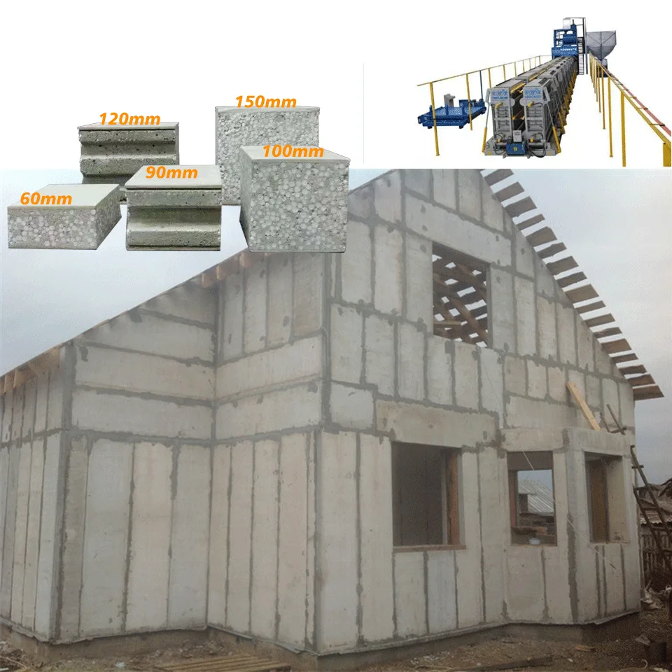Concrete Precast House - Efficient Sandwich Panel Line