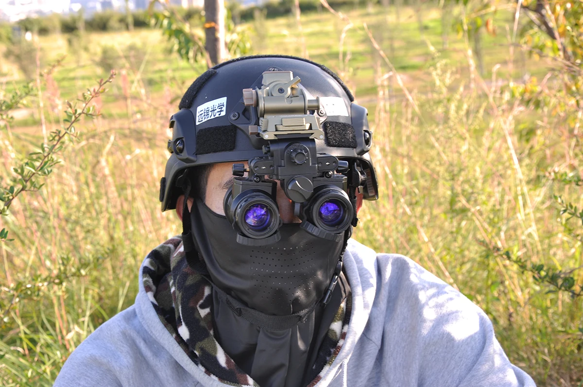 NVG PVS-31 Night Vision Goggles - Dual Channel & Helmet Mounted