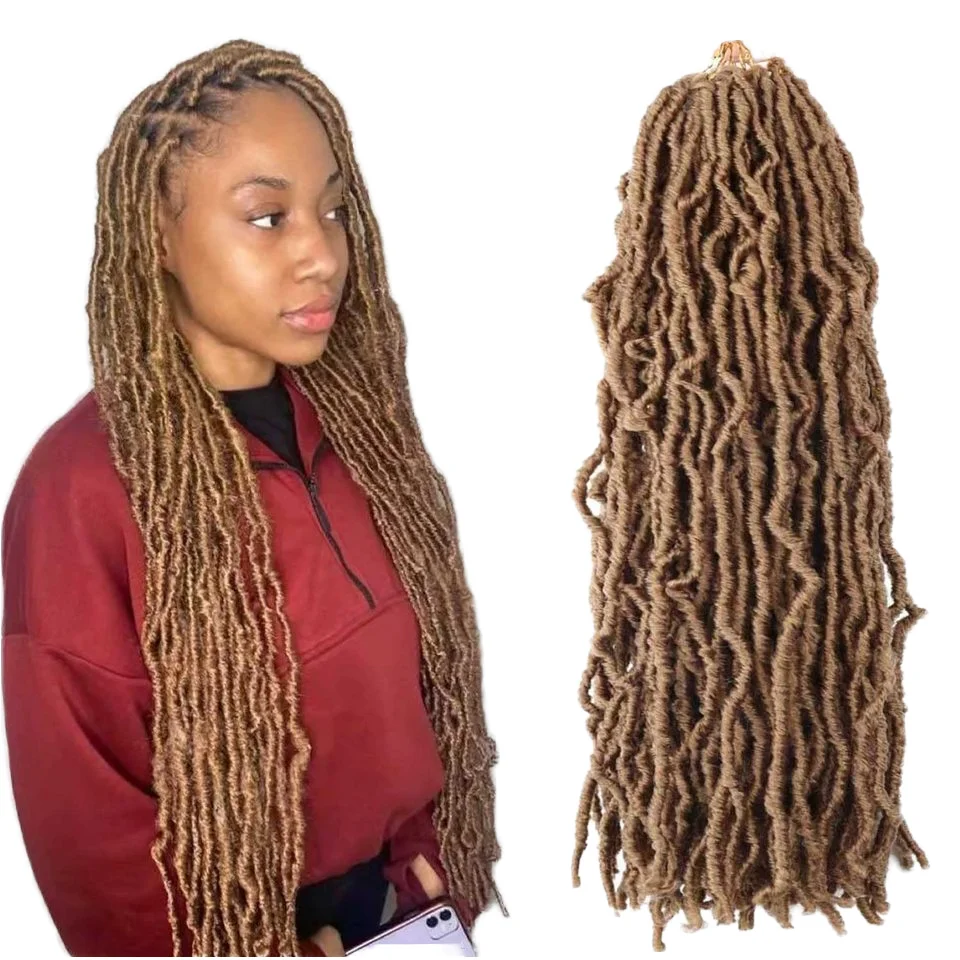 24 Inch Soft Locs Crochet Braids Pre-looped Faux Locs Passion Afro ...