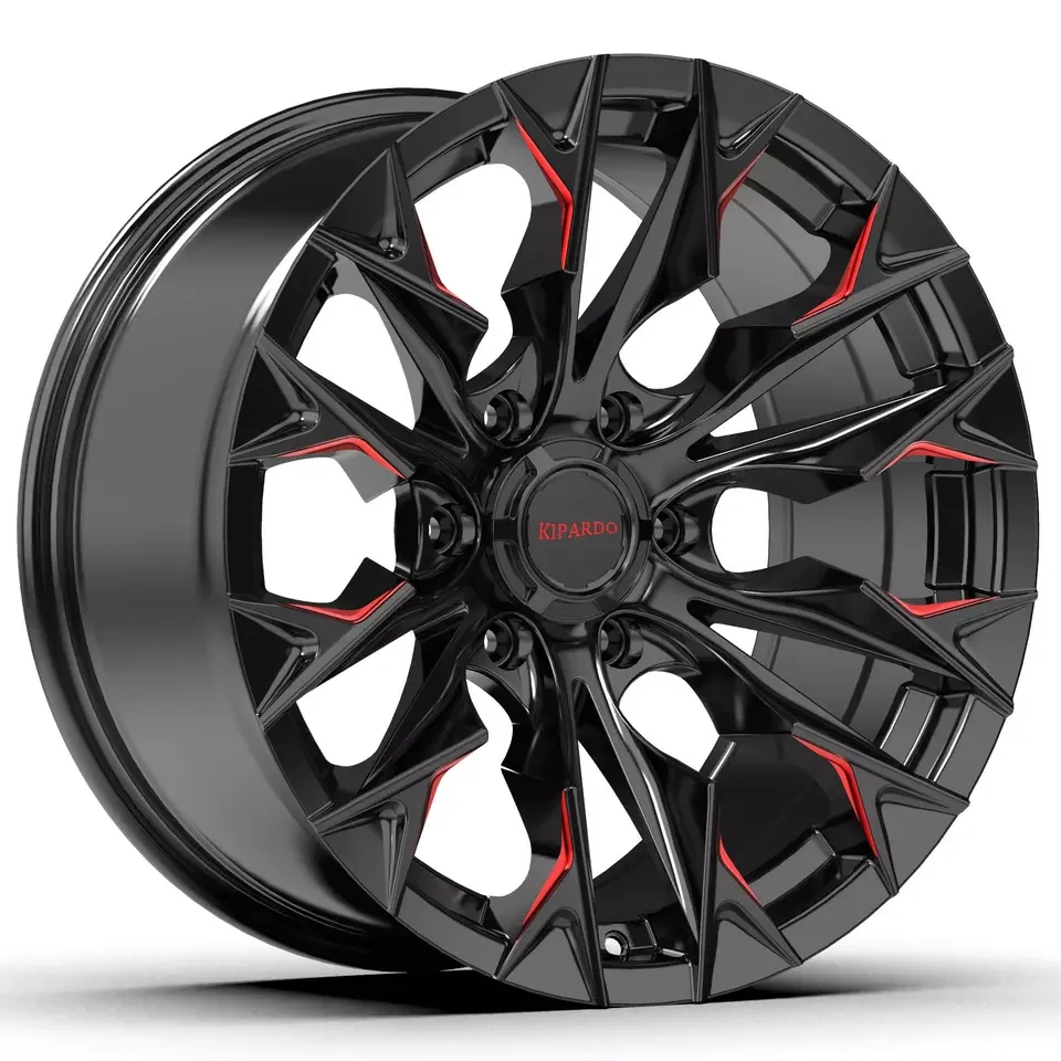 High Quality 17 Inch 4X4 Rim off-Road Alloy Wheels 5 Hole PCD 139.7 ...