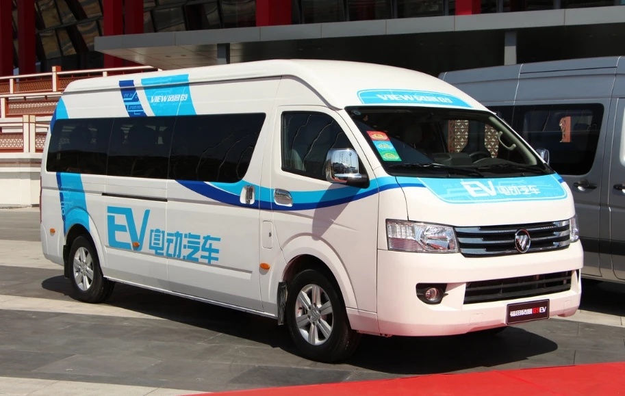 Best Selling Foton Used Car Van Wing Van Trailer Mini Ev Cargo Vans for ...