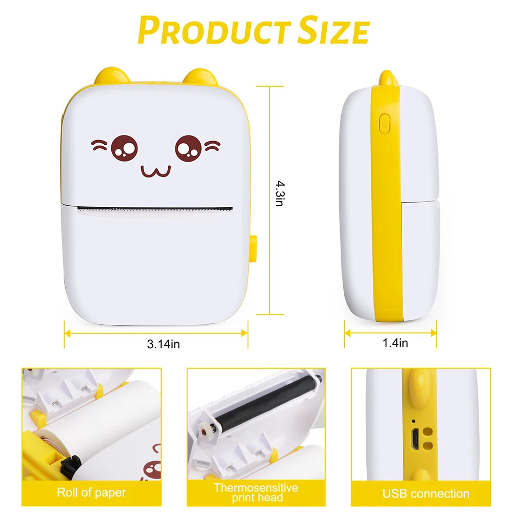 Mini Pocket Printer - Portable Thermal Printing Solutions