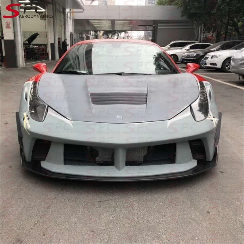SPC PD Style Aerodynamic Body Kit for Ferrari 458 Wind Spoiler Kit for ...