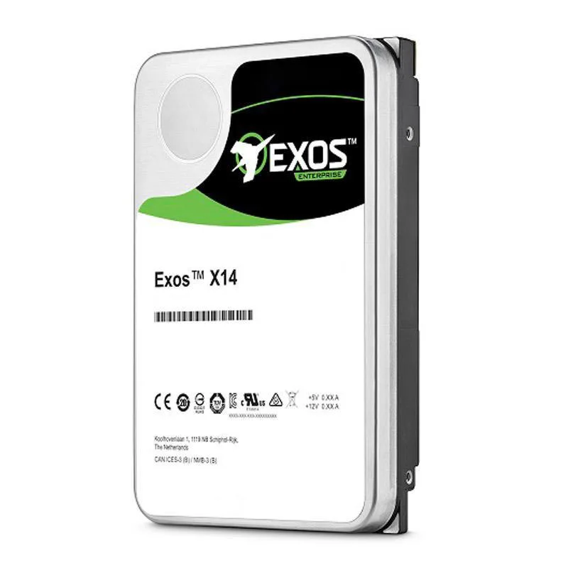 Internal HDD Exos X16 14TB 7200 RPM 256MB Cache SAS 12Gb/s 512E/4KN 3.5 ...