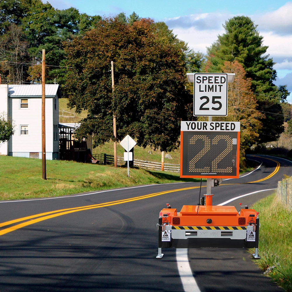 Compact Solar Powered Radar Speed Limit Detection Trailers| Alibaba.com