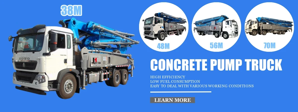 JIUHE JUHE Concrete Pump From 25m to 70m Models Concrete Pump Truck for ...
