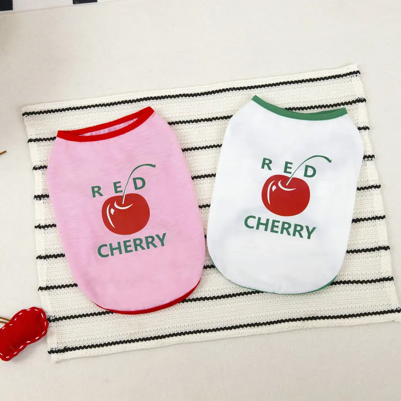 Luxury Teddy Bixiong Fadou Dog Vest Cute 25 Fruit Patterned Knit ...