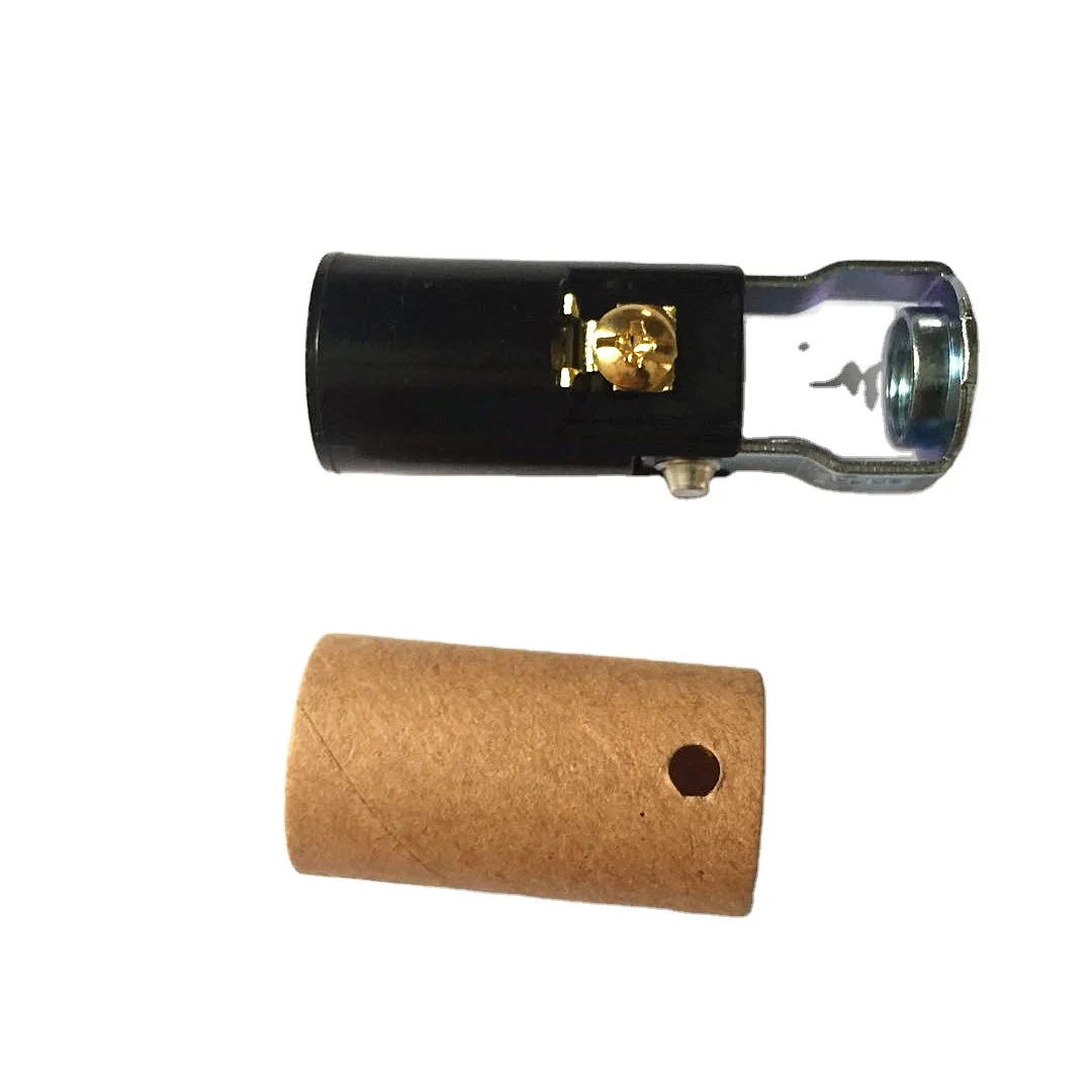Chandelier Lamp E12 Lamp Holder With Paper Sleeve & Metal Hickey - Buy ...