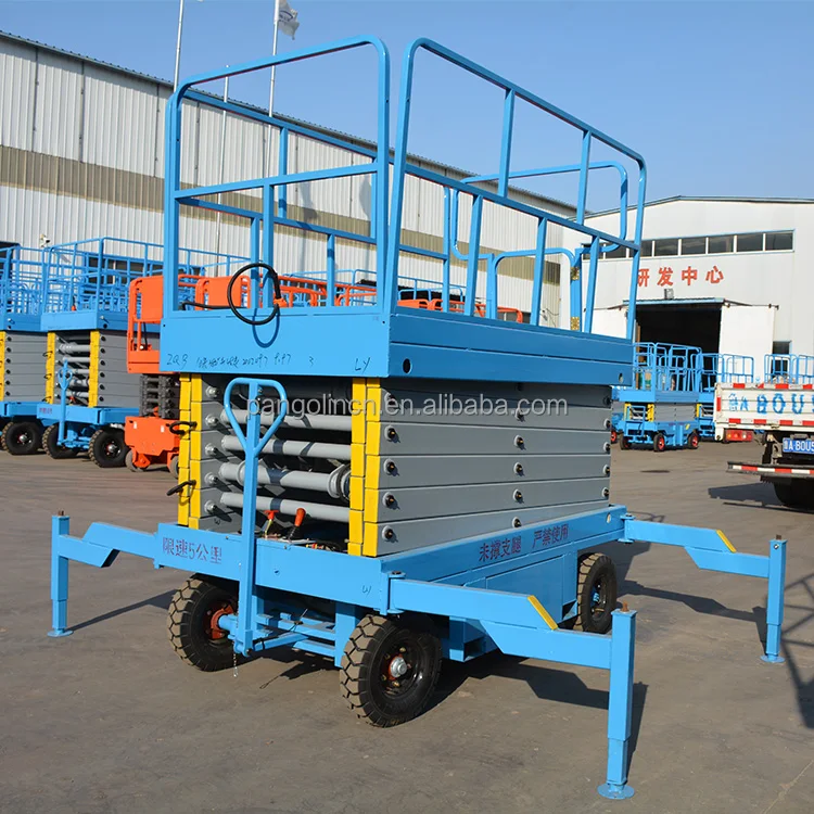 Pangolin 2000kg Aerial Skylift 6m 8m 10m 12m 14m Platform Mobile Lifter ...