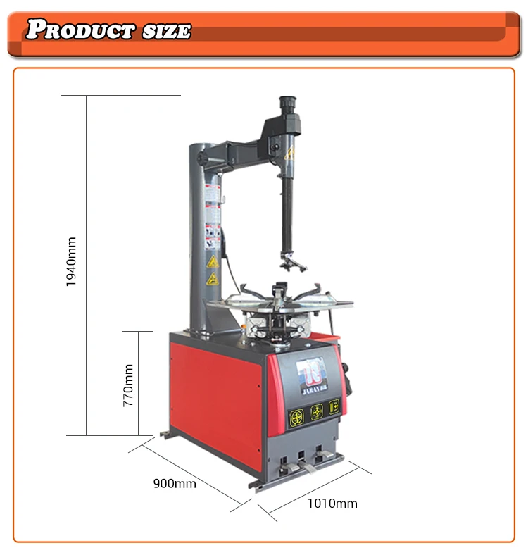 Unite Tire Changer - High Quality Fully Automatic Machine