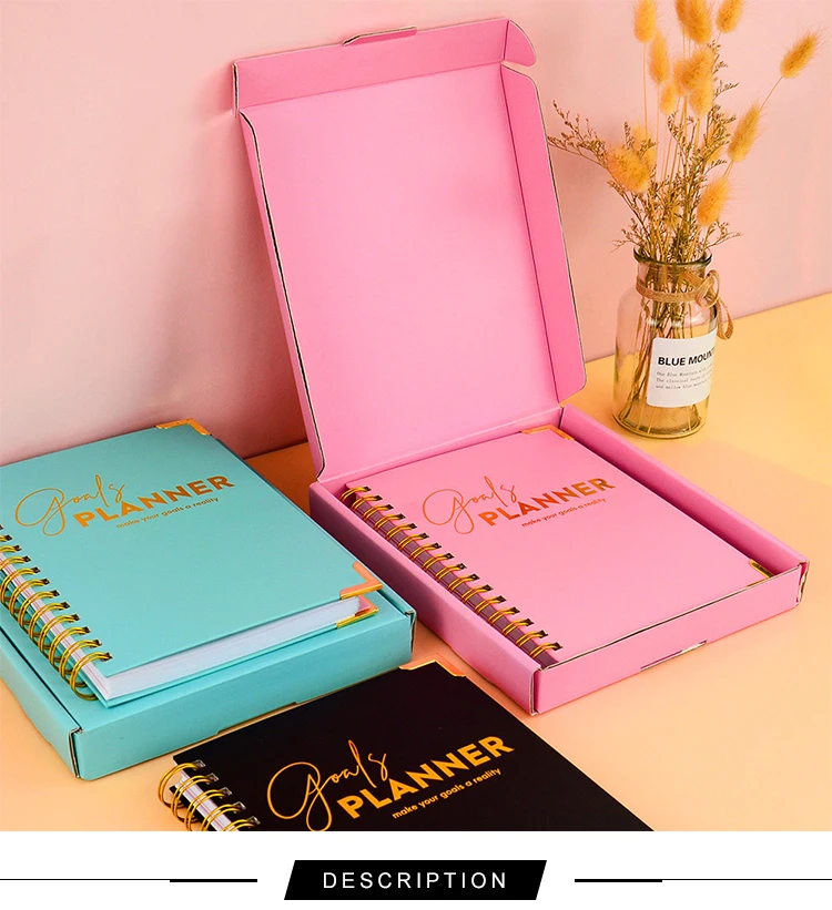 2025 Customizable A5 Planner with Gift Box & Spiral Binding - OEM