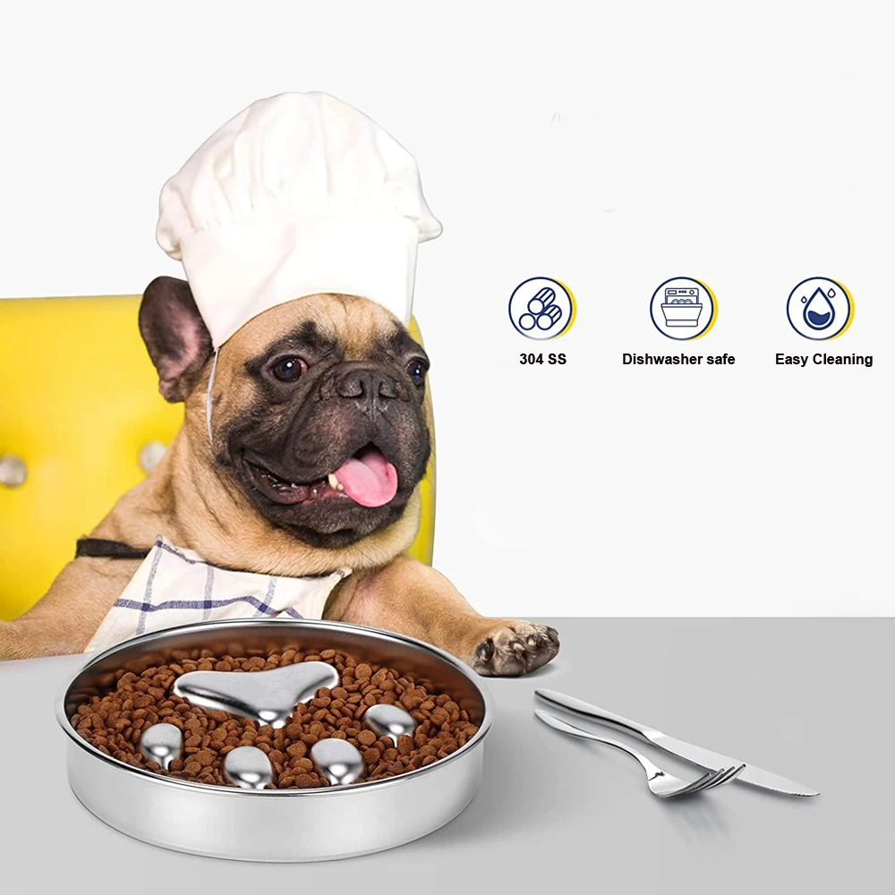 Steel Eater 20 - Durable Stainless Steel Pet Feeder Bowls