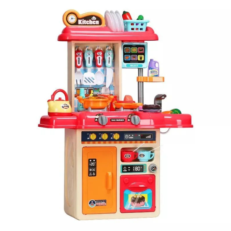 Sharktoys Kids Pretend Play Kitchen Toy Set Water Function Spray ...