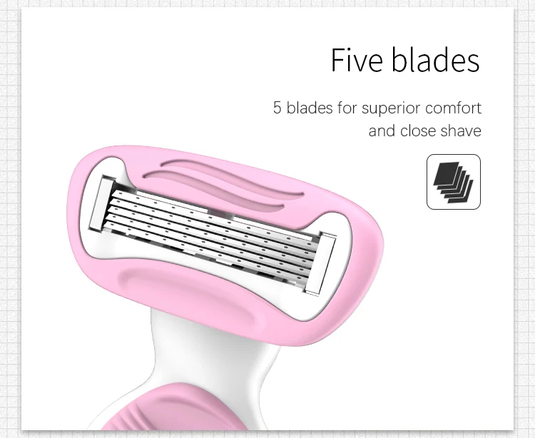 DG Razors - Mini Disposable Razor for Women's Travel