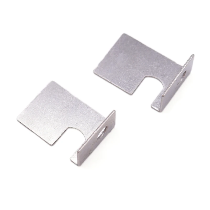 Aluminum L Shaped Bracket Sheet Metal Stamping Parts Service Custom ...