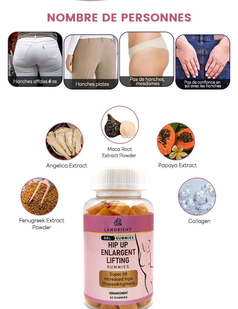 Bbl Gummies Ultimate Maca Pills For Butt Hips Enlargement Gummies Pour ...