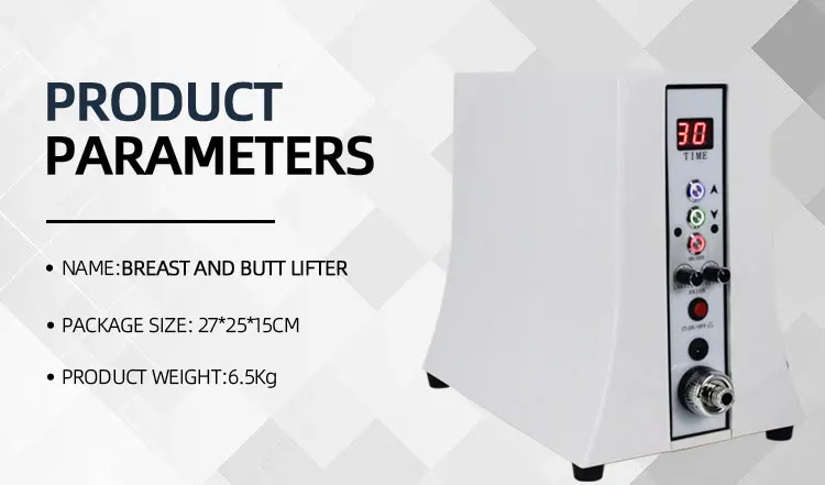 Breast Massager Vacuum Suction Cup Therapy Vacuum Butt Lifting Breast ...