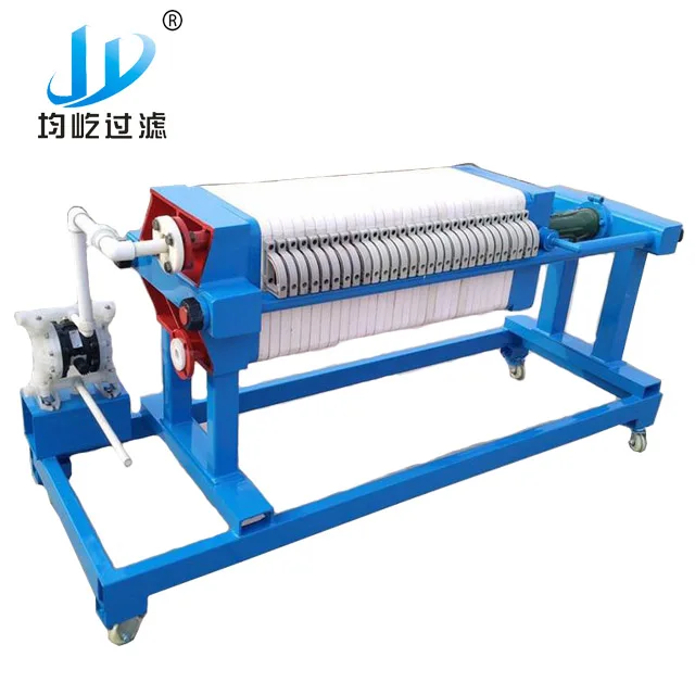 Gold Mine Tailings Laboratory Iron Ore Manual Filter Press