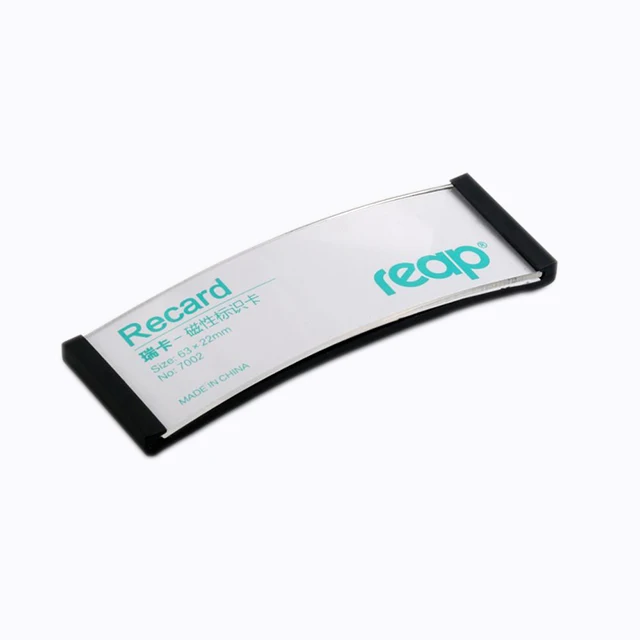 Reap Changeable Pin Business Name Badge Holder,Colorful Staff Reusable ...