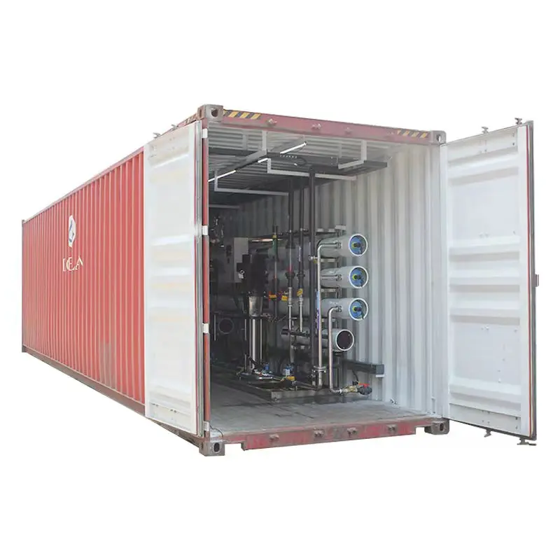 Ro Water Treatment Plant Containerized Water Treatment Industrial Use ...