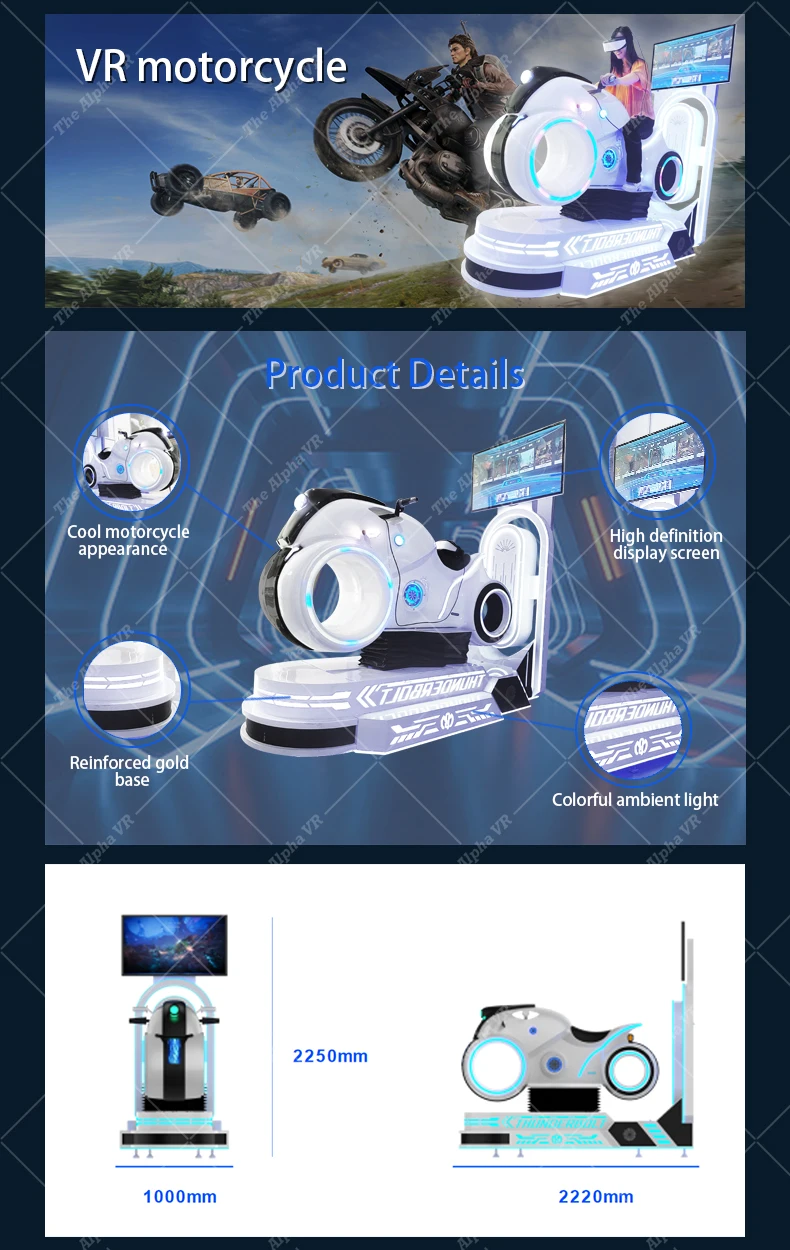 Moto Touring Vr Machine 9d Simulators Vr Racing Simulator Machine In ...