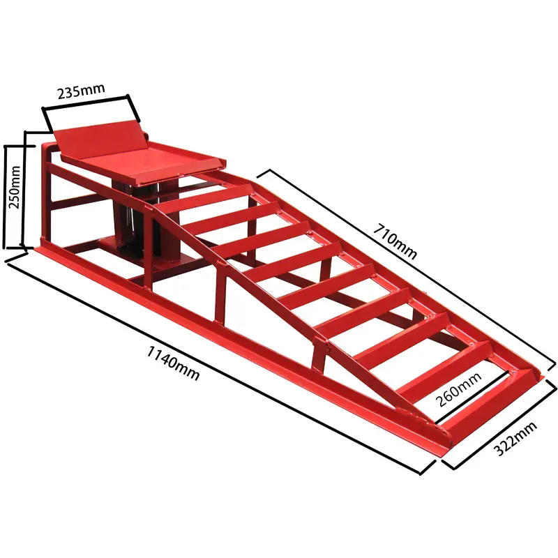 ALTERTOOL Heavy Duty Steel Car Ramps for Load Dock & Automotive OEM