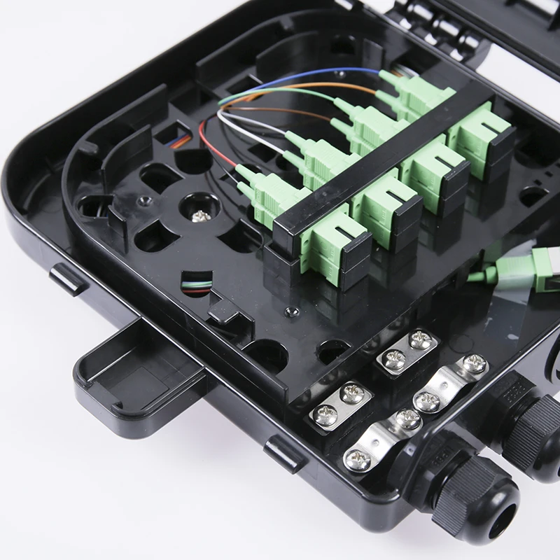 1x8 FTTH Terminal Box - Durable & Efficient Fiber Optic Solution
