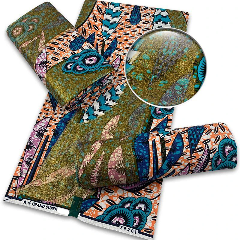 High Quality Waxes Are Large 100% Cotton Soft African Wax Printed With ...