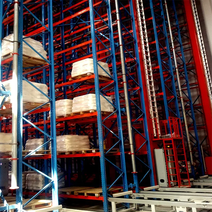 Warehouse ASRS Automatic Storage Racking System with Heavy Duty Stacker ...