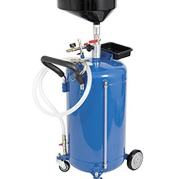Waste Oil Drainer Engine 80l Oil Drain Tank Cart Oil Drainer Tank On ...