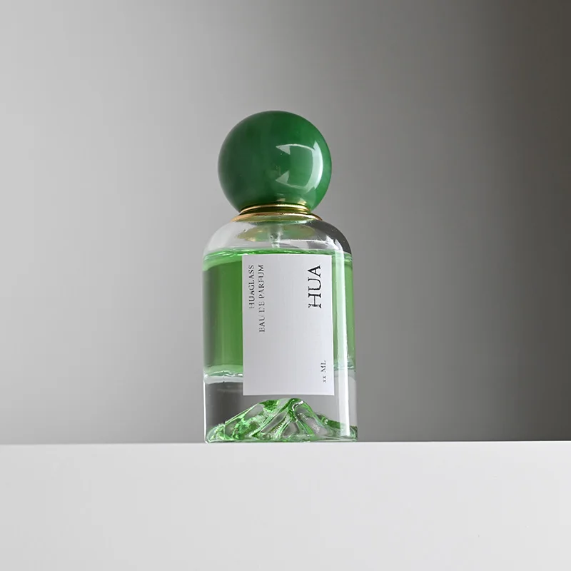 Luxury 50ml Round Glass Perfume Bottle - Unique Packaging