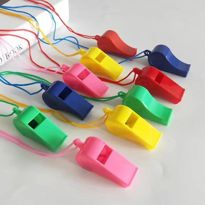 Sporting Goods Plastic Children's Toys Color Cheering Referee Whistle - Buy Swim Whistle,Fancy ...