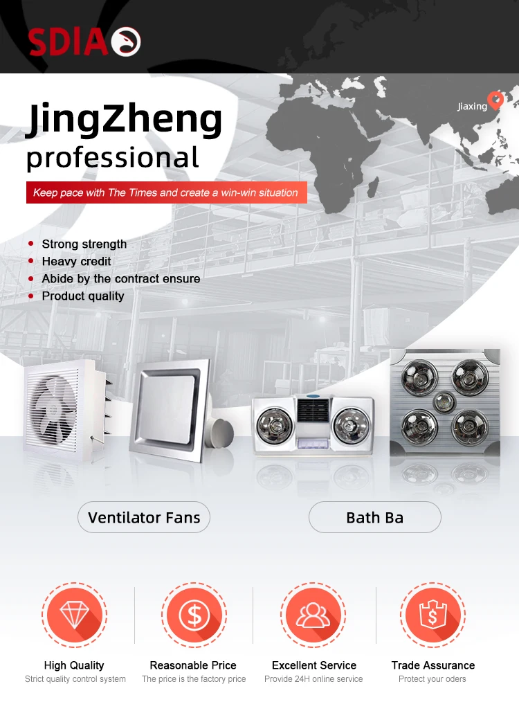 Household Ceiling Integrated Mounted Pipe Extractor Suction Bathroom ...